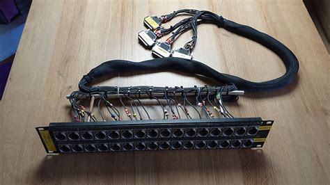 Neutrix 2u Rack Panel 32×male Xlr To 4×db25 2020 Steel Reverb