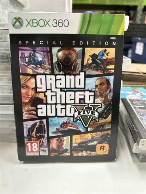 Gta V Grand Theft Auto 5 Special Edition Collectors Steelbook Complete