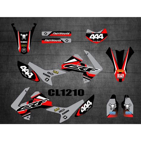 สติกเกอร์ แบบเต็ม สําหรับตกแต่งรถจักรยานยนต์ 12 18 Crf250l Honda Off