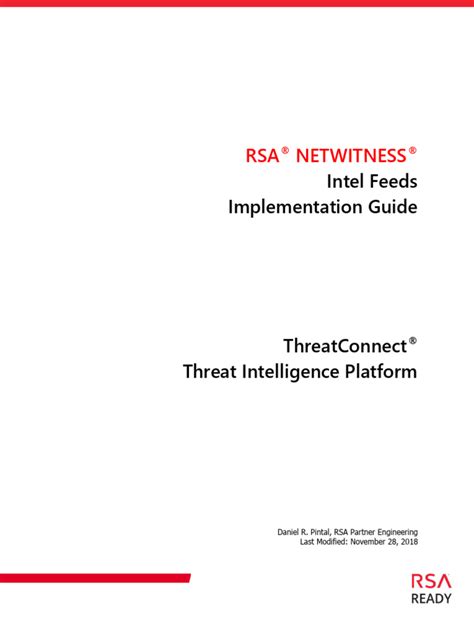 Threat Connect Pdf Computer Security Security