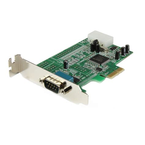 Buy 1 Port Pci Express Rs232 Serial Adapter Card Pcie Serial Db9 Controller Card