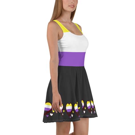 Non Binary Dress Xs 3xl Non Binary Non Binary Pride Etsy