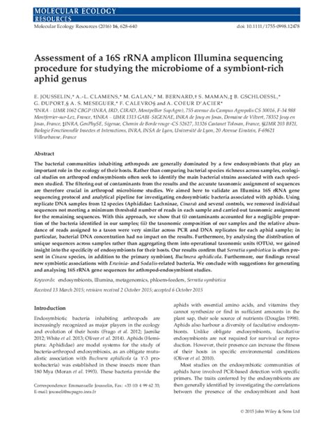 Fillable Online A Novel Ultra High Throughput 16s Rrna Gene Amplicon