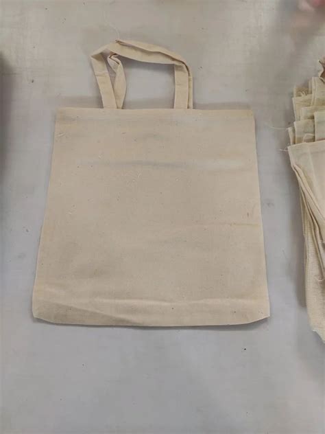 Loop Handle 5kg Off White Cotton Carry Bag Capacity 10 Kg At ₹ 25