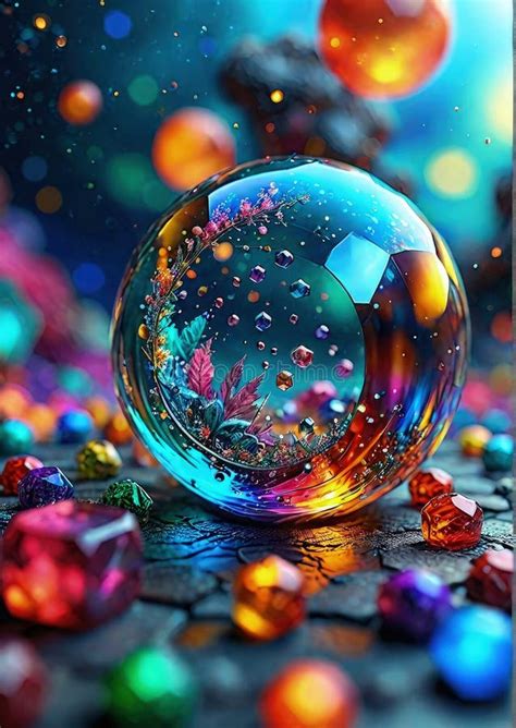 Dynamic Hexagonal Abstraction Ai Generated Hd Background Stock Illustration Illustration Of