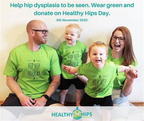 Help Hip Dysplasia To Be Seen By Wearing Green 8 Healthy Hips