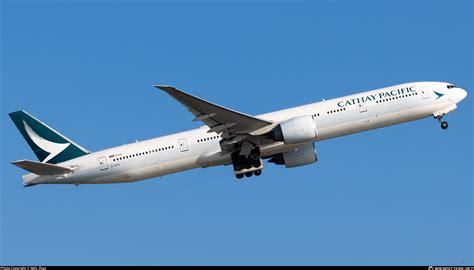 B KPZ Cathay Pacific Boeing 777 367ER Photo By NKG Zhao ID 1735291