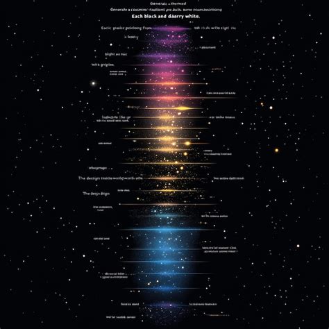Space Gradient Poster Premium Ai Generated Image