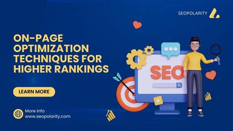 On Page Optimization Techniques For Higher Rankings SEOPolarity