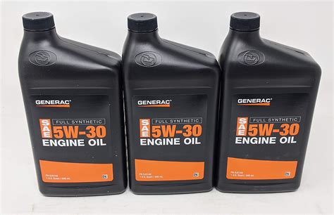 Amazon.com: Generac 5W-30 Full Synthetic Oil Change Kit 2 Quarts oil and Filter : Automotive