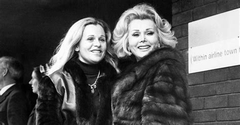 Zsa Zsa Gabors Lavish Life Ms Gabor And Her Daughter Francesca
