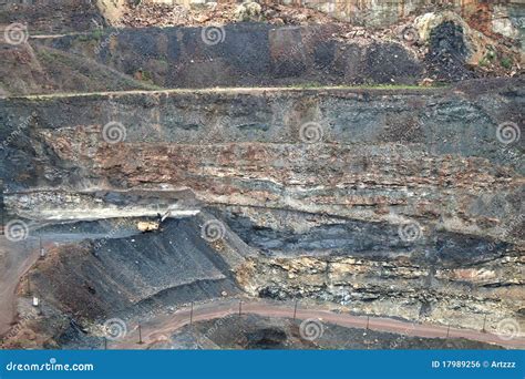 Opencast Mine Stock Photo Image Of Beds Area Extraction 17989256