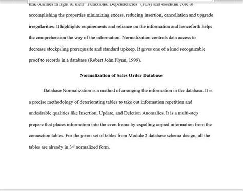 Sales Order Database Normalization Solution