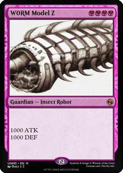 Mtgnexus W0rm Model Z