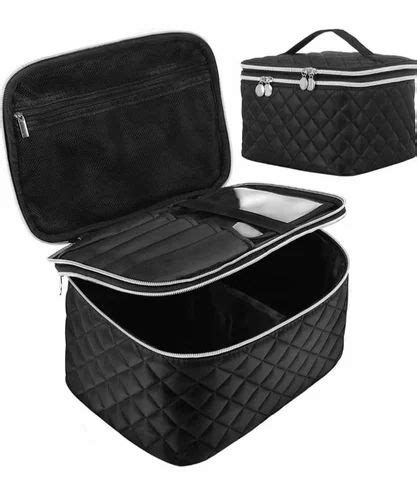 Zipper Black Portable Makeup Kit Bag For Girls At Rs 700piece In