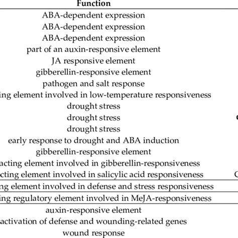 Putative Cis Regulatory Elements In Bjpr1 Promoter Sequence Identified Download Scientific
