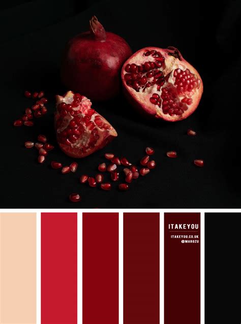 Pomegranate Color Code At Michael Sizemore Blog