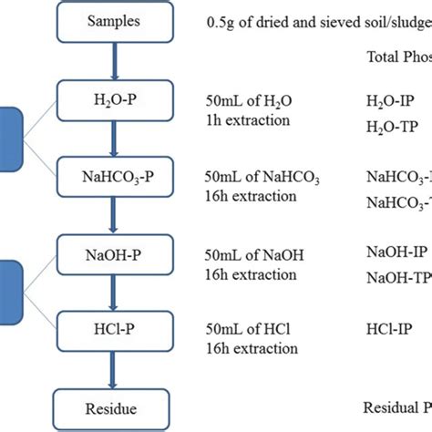 Sequential P Fractionation Procedure Adopted From He Et Al 2010 And