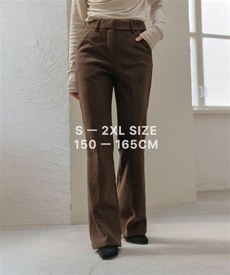 커먼유니크 S 2xl숏스탠다드 기장옵션 타르코 코듀로이 퍼 라이닝 부츠컷 팬츠 당일배송겨울가을골덴바지골지슬랙스슬림핏융기모기모방한한파템빅사이즈