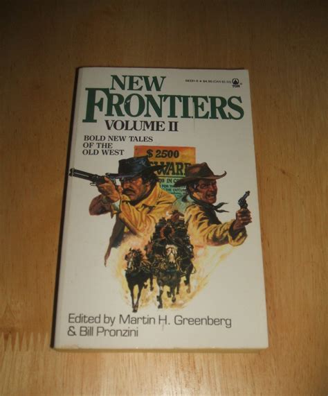 New Frontiers Volume Two By Edited By Martin Harry Greenberg And Bill