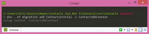 New Model Using Entity Framework 7 And Aspnet 5 Eric L Anderson