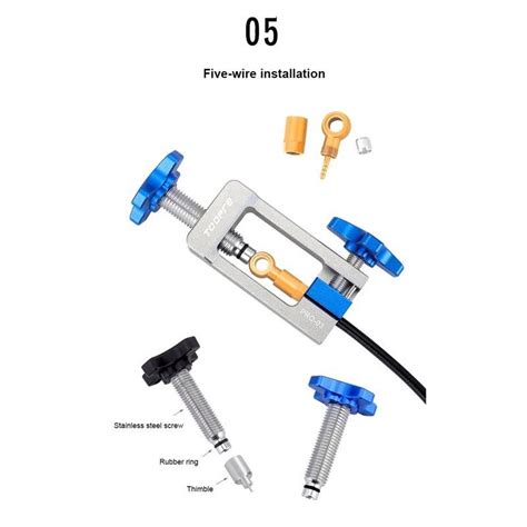 Toopre Bicycle Oil Needle Insertion Tool Installation T Head Tubing