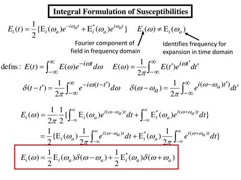 Ppt Anharmonic Oscillator Derivation Of Second Order Susceptibilities