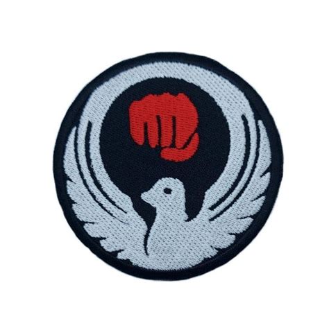 Wado Ryu Karate Patch 3 Inch Ironsew On Badge Wado Ryu Karate Japanese