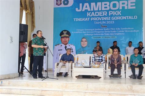 Pj Gubernur Gorontalo Apresiasi Jambore Kader PKK Tingkat Provinsi
