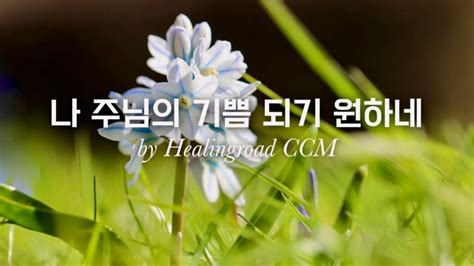 나 주님의 기쁨 되기 원하네 피아노 찬양 Youtube
