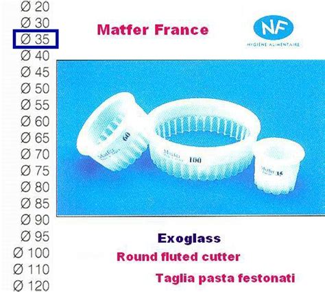 Round Fluted Cutter Mm 35 La Bottega Del Coltello