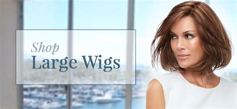 Wigs For Big Heads Shop Large Cap Wigs Extra Inch Sizes