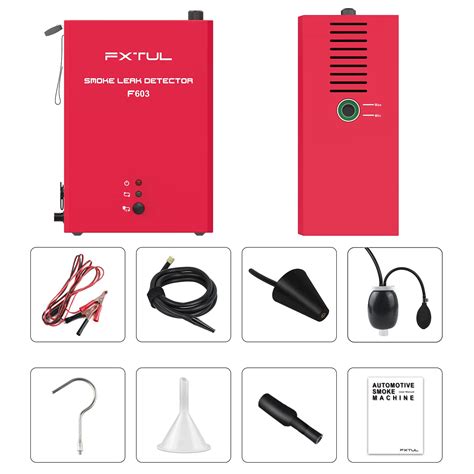 Buy Fxtul Automotive Evap Smoke Machine Fuel Leak Detector Leak Down R