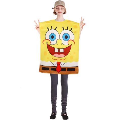 Spongebob Squarepants Costume Suit Spongebob Cosplay Cosplay Costume