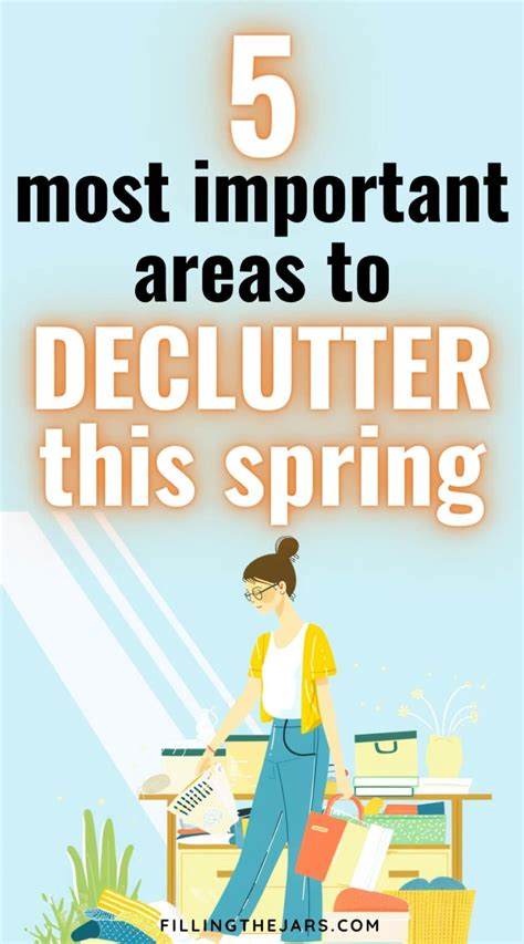 5 Areas Of Your Home To Declutter This Spring Filling The Jars