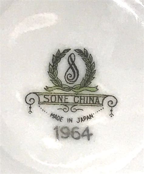 Sone China 1964 Teacup And Saucer