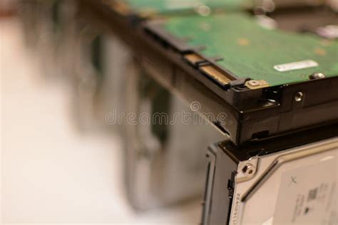 Sata Computer Harddrive Stock Photo Image Of Drive Site 64047356
