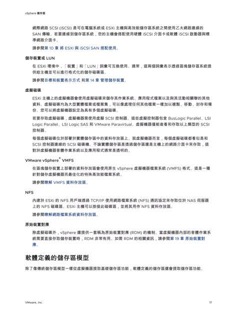 Vsphere Esxi Vcenter Server 703 Storage Guide 中文pdf