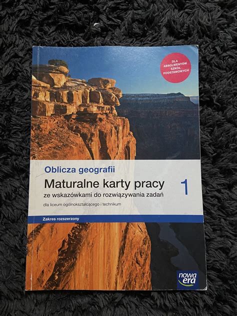 Oblicza geografii 1 maturalne karty pracy Lubań OLX pl