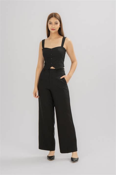 Dasha Pants In Black Blair Wears