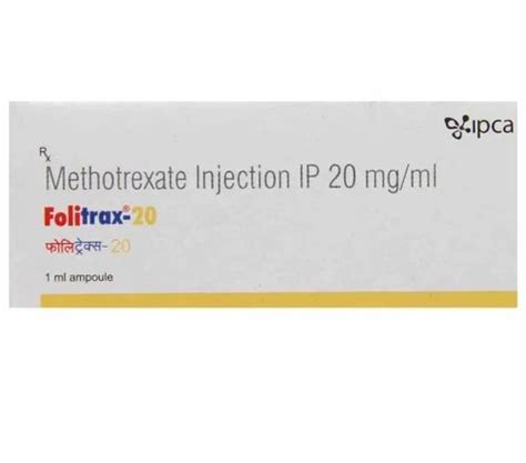 Methotrexate Injection Ip At ₹ 125 Vial New Delhi Id 2851604552462