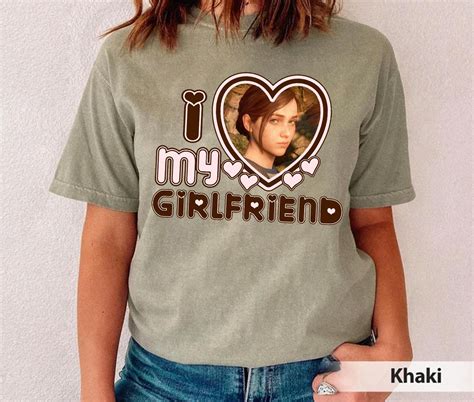 I Love My Girlfriend Ellie Girlfriends Williams Khaki Hoodies