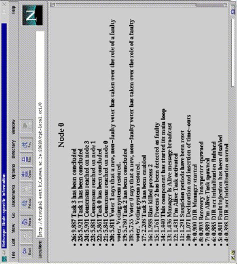 A View To The Events Tracked While Monitoring Processing Node 0 This Download Scientific