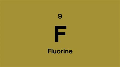 Fluorine Element Uses
