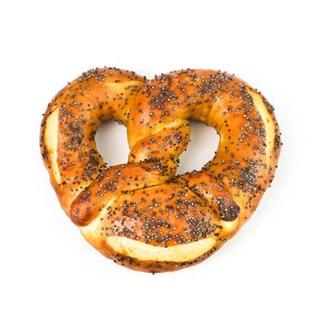 Bánh Pretzel Hạt Poppy Pretzel With Poppy Seeds Gisele Bakery Vietnam