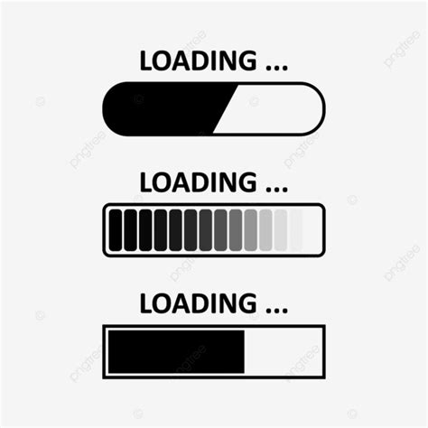 Loading Vector Png Images Set Loading Icons Load Icon Progress