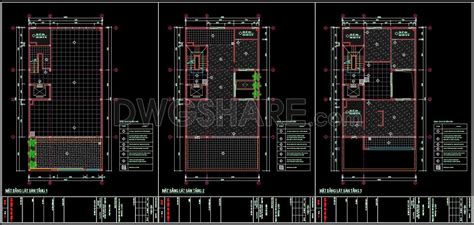 114 Free Download Dwg Cad Tile Layout Drawings For 6 Story House