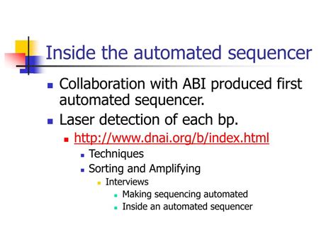 PPT Genome Sequencing PowerPoint Presentation Free Download ID