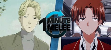 Johan Liebert Vs Kiyotaka Ayanokoji One Minute Melee Fanon Wiki Fandom