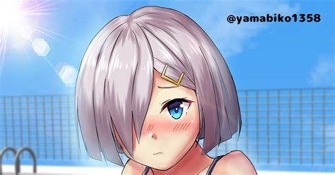 艦これ 艦これ浜風スク水ラクガキ ヤマビコのイラスト Pixiv